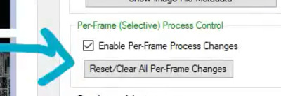 Process Select Frames with Different Settings - Penn Libraries Mediaspace