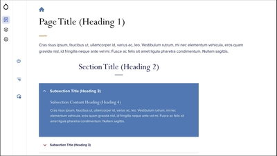 Text Editor Basics Continued: Headings - Penn Libraries Mediaspace