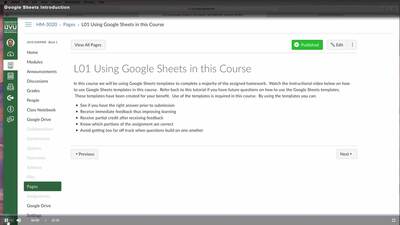 Google Sheets Introduction - BYU-Idaho