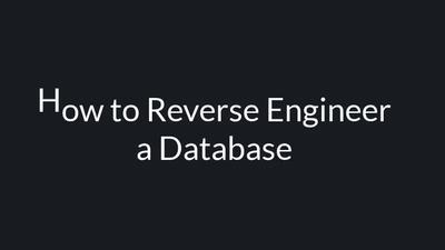 How to Reverse Engineer a Database in MySQL Workbench - BYU-Idaho