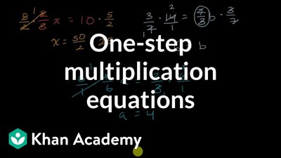 How to solve equations of the form x/a = b | Linear equations | Algebra I | Khan Academy - BYU-Idaho
