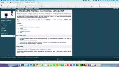 Artificial Intelligence CS 440/ECE 448 2024 Spring - Illinois Media Space