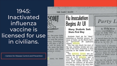 MCB professor on history of flu vaccine - Illinois Media Space