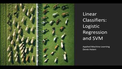 Applied Machine Learning (CS 441 AMU) (CS 441 AMG) Fall 2024 - Illinois Media Space