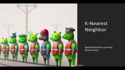 Applied Machine Learning (CS 441 AMU) (CS 441 AMG) Fall 2024 - Illinois Media Space