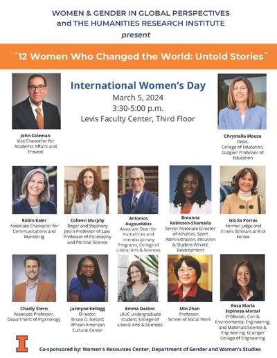 12 Women Who Changed the World: Untold Stories - Illinois Media Space