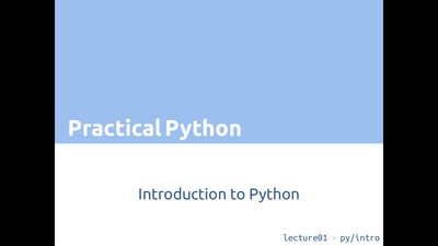 lesson01 python/intro - Illinois Media Space