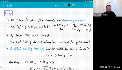 MATH 595 Quantum channels I: Tuesday, Feb 16 - Illinois Media Space