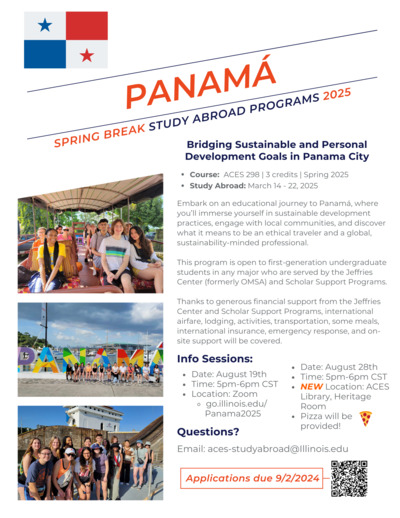 Panama Study Abroad Info Session 1 (Virtual Only) - Illinois Media Space