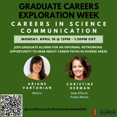 Graduate Careers Exploration Week: Careers in Science Communication ...