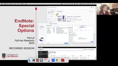 EndNote: Special Options - University of Georgia Kaltura