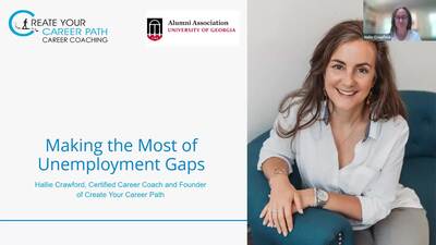 Making the Most of Unemployment Gaps - University of Georgia Kaltura