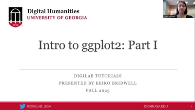 Intro to ggplot2: Part I - University of Georgia Kaltura