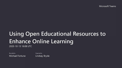 Using Open Educational Resources to Enhance Online Learning - LEARNscape: Empire State University