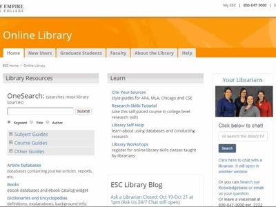 Intro to the Library - LEARNscape: Empire State University