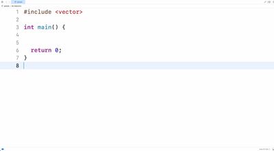 Vector, Part 1) Create non-empty vector in C++ - University of Alaska Fairbanks