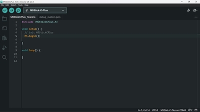 Printing Text to the M5StickCPlus LCD Display - Media Hopper Create