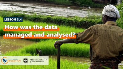 Lesson 3.4. How was the data managed and analysed? - Media Hopper Create