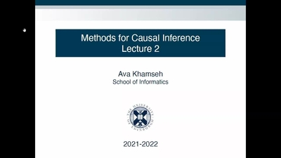 Methods for Causal Inference Lecture 2 - Media Hopper Create