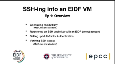 SSH-ing into an EIDF VM: Episode 1 - Media Hopper Create