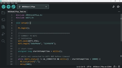 Using Private Info with Arduino Code - Media Hopper Create