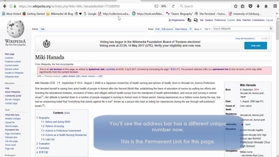 Wikipedia Translation assignment - Published articles with a permanent link - Media Hopper Create
