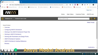 Ansys modal analysis tutorial - University of Connecticut - MediaSpace