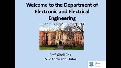 Department of Electronic and Electrical Engineering MSc 2020 entry - The University of Sheffield ...