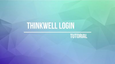 Thinkwell Tutorial - Liberty University
