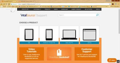 VitalSource: Bookshelf Desktop Download - Liberty University