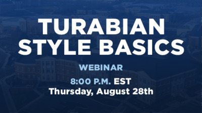 Turabian Style Basics: 9th Edition - Liberty University