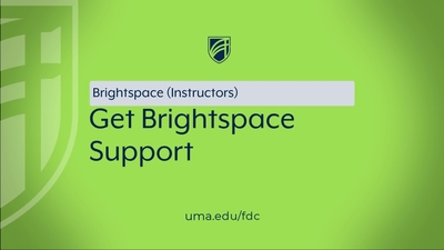Get Brightspace Support - University of Maine System