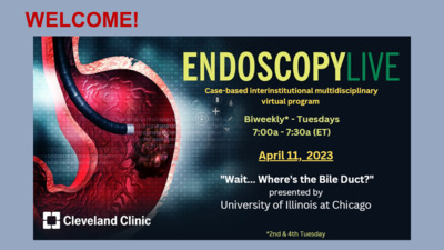 Endoscopy Live - April 11, 2023 - ConsultQD Live | Physician to physician video platform