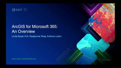 ArcGIS for Microsoft 365: An Overview - Esri Videos: GIS, Events, ArcGIS Products & Industries