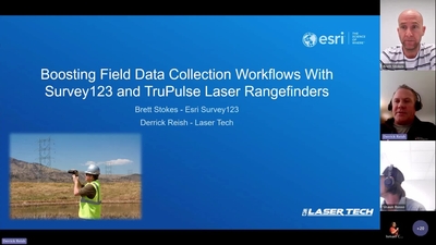 Field Data Collection with Survey123 and TruPulse Laser Rangefinders - Esri Videos: GIS, Events ...