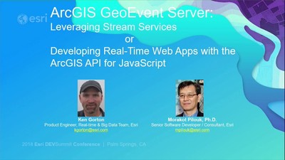 Developing Real-Time Web Apps with the ArcGIS API for JavaScript - Esri Videos: GIS, Events ...