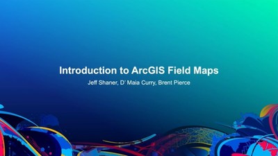 Introduction to ArcGIS Field Maps - Esri Videos: GIS, Events, ArcGIS Products & Industries