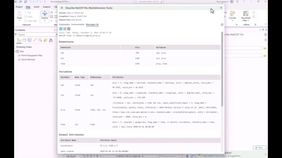 Use NetCDF files in ArcGIS Pro - Esri Videos: GIS, Events, ArcGIS Products & Industries