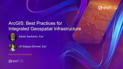 ArcGIS: Best Practices for Integrated Geospatial Infrastructure - Esri Videos: GIS, Events ...