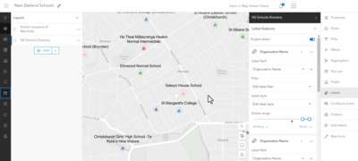 Create Scale-Based Label Sizing in ArcGIS Online Map Viewer - Esri Videos: GIS, Events, ArcGIS ...