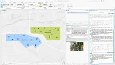 Customize pop-ups with HTML mode in ArcGIS Pro - Esri Videos: GIS, Events, ArcGIS Products ...