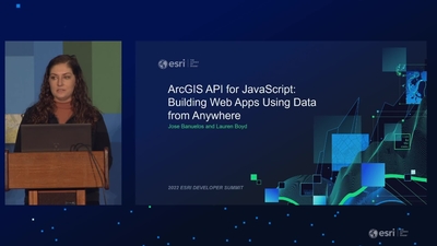 Building Web Apps Using Data from Anywhere - ArcGIS API for JavaScript - Esri Videos: GIS ...