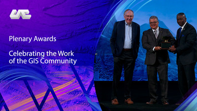 Plenary Awards - Esri Videos: GIS, Events, ArcGIS Products & Industries