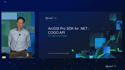 ArcGIS Pro SDK for .NET: COGO API - Esri Videos: GIS, Events, ArcGIS Products & Industries