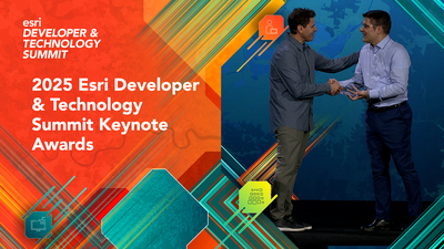 2025 Esri Developer & Technology Summit Keynote — Awards - Esri Videos: GIS, Events, ArcGIS ...