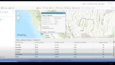 How To: Display hidden fields in a web map pop-up and attribute table in ArcGIS Online Map ...