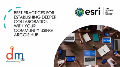Best Practices for Establishing Deeper Collaboration with Your Community using ArcGIS Hub - Esri ...