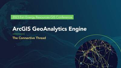 ArcGIS GeoAnalytics Engine - Esri Videos: GIS, Events, ArcGIS Products & Industries