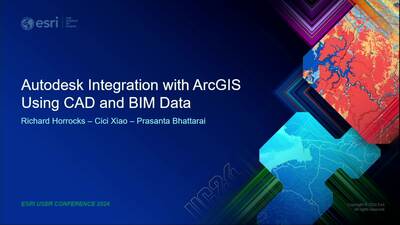 Autodesk Integration with ArcGIS Using CAD and BIM Data - Esri Videos: GIS, Events, ArcGIS ...