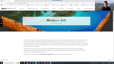 Modern GIS Is Here Along with a Free Curriculum Resource - Esri Videos: GIS, Events, ArcGIS ...